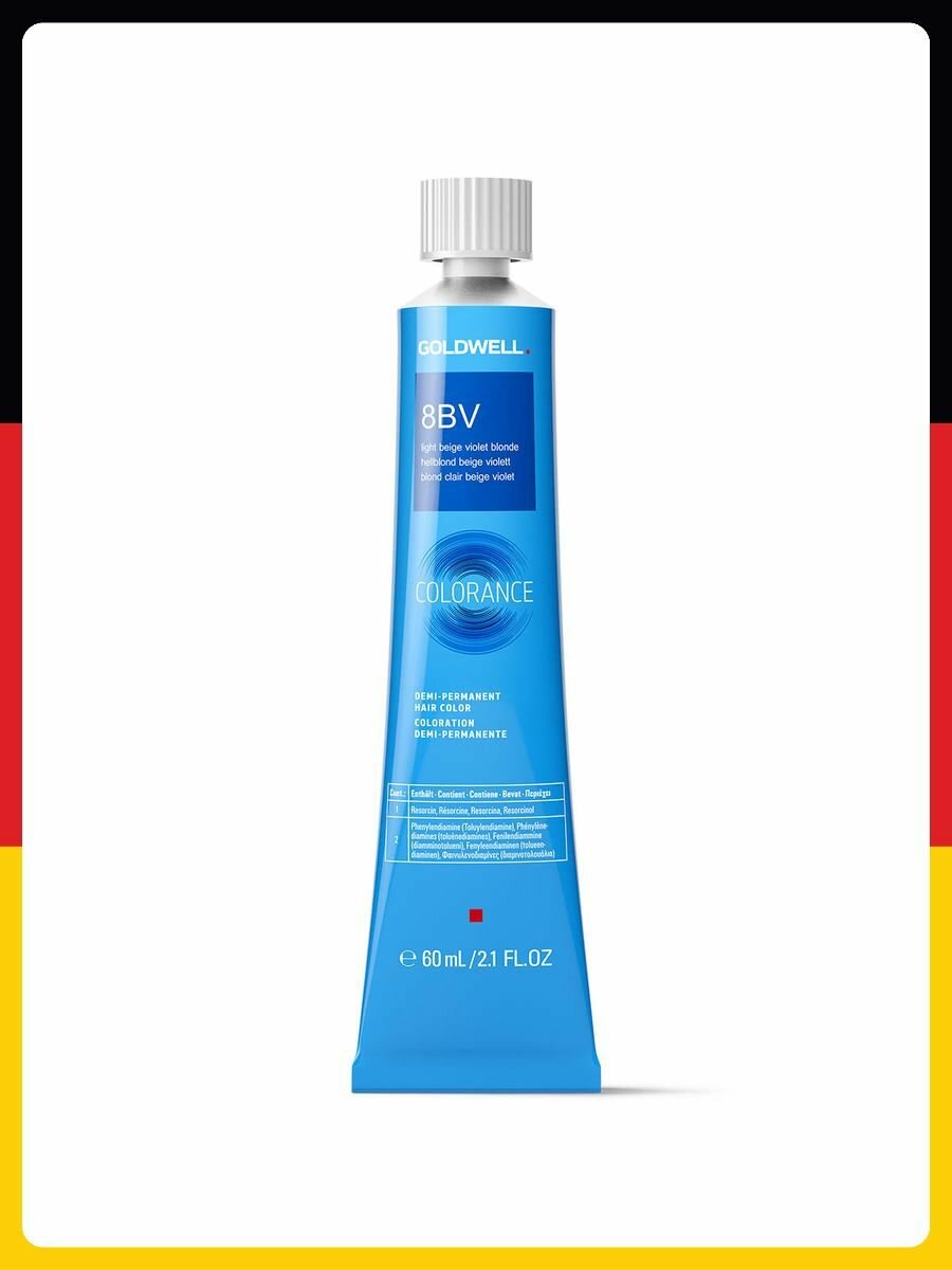 Полуперманентная краска для волос Colorance 8BV, светло-бежевый, фиолетовый, блонд, 60 мл