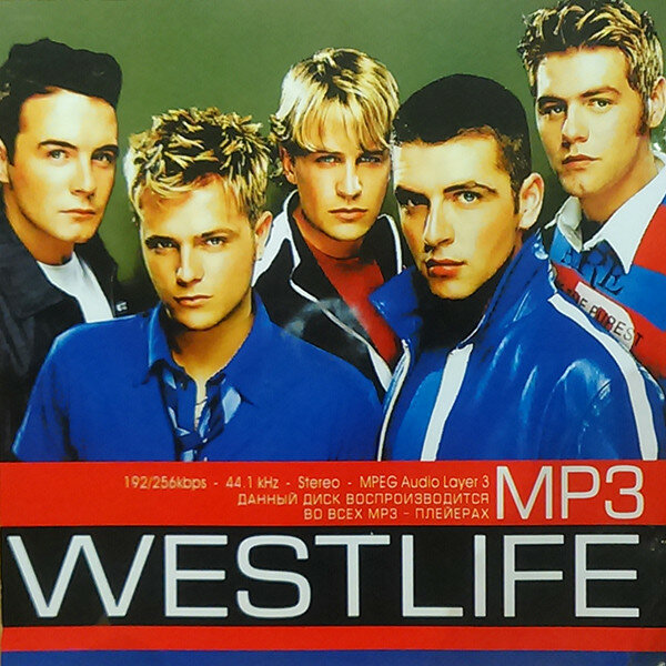 Westlife. MP3 (RU, заводской диск) CD