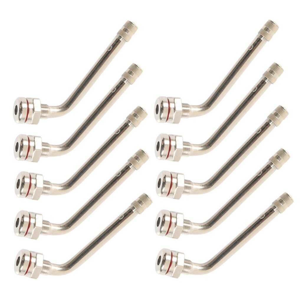 10шт Медные Стержни Клапанов Грузовых шин 120 Градусов Подходят для Колес 22,5 "24,5" OE TR545D Замена Антикоррозийная