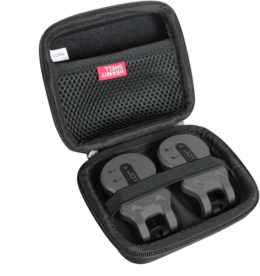 Чехол Hermitshell Hard Travel для беспроводной системы гитары LEKATO 5.8, аудиопередатчик и приемник электрогитары, черный