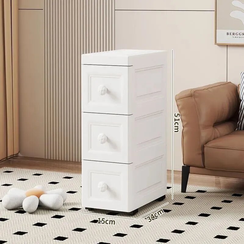 Этажерка, 3 секц, ABS пластик, 15х34х51 см