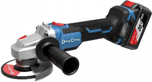 Машина шлифовальная угловая аккумуляторная Dongcheng DCSM03-125(TYPE EM)
