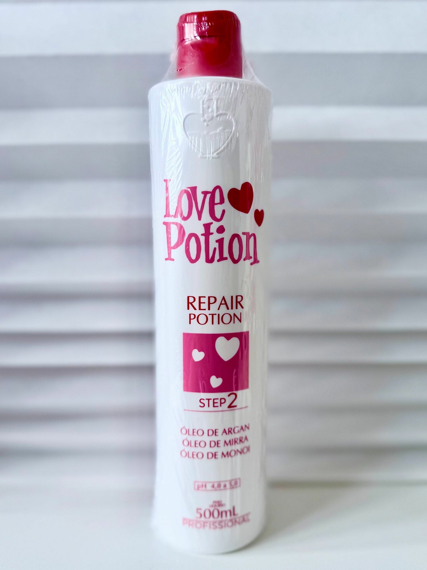 Кератин для выпрямления волос LOVE POTION 500мл