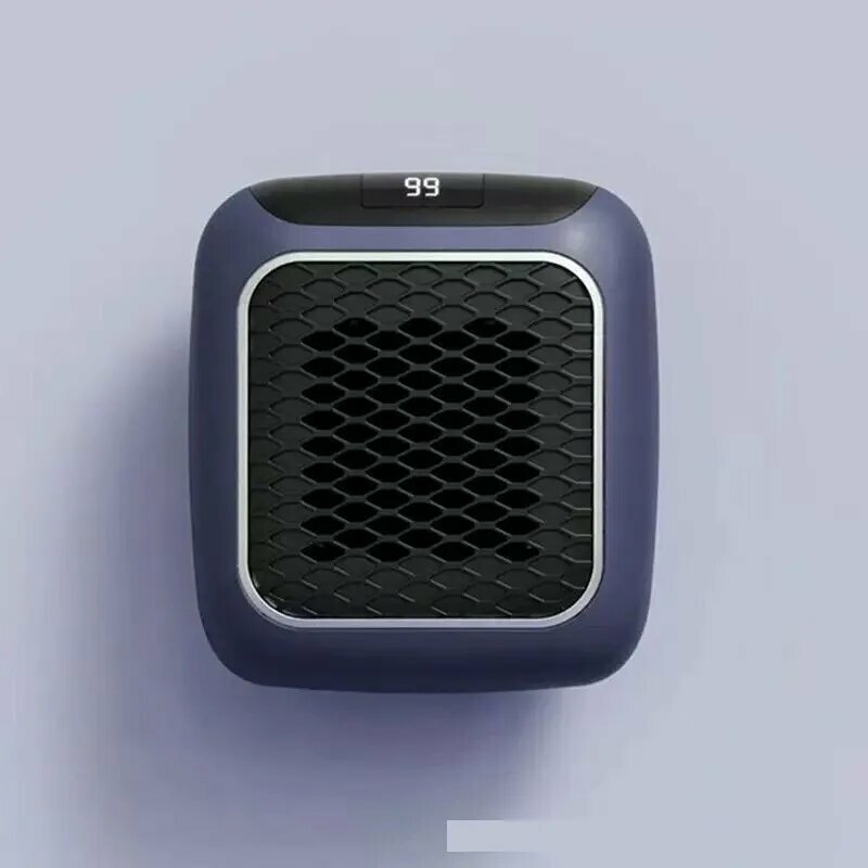 Обогреватель Мини, система приточной вентиляции, пульт дистанционного управления, темно-синий