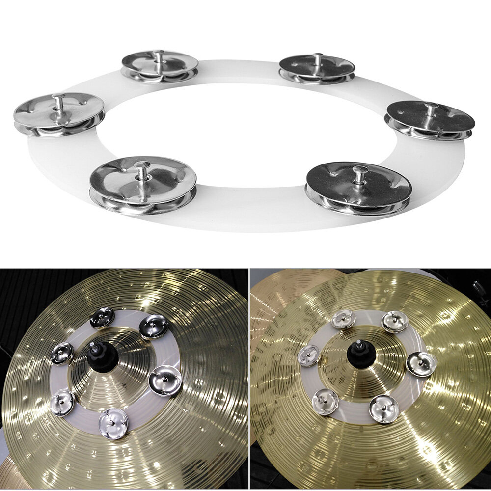 Набор для ударных инструментов: цимбалы с чинг-рингом, цвет: золото, серебро (выбор), материал: медь и резина, диаметр цимбала: 3.9 см/1.53 дюйма, диаметр чинг-ринга: 19 см/7.48 дюйма, вес продукта: 88 г/3.1 унция, вес упаковки: 94 г/3.3 унция,