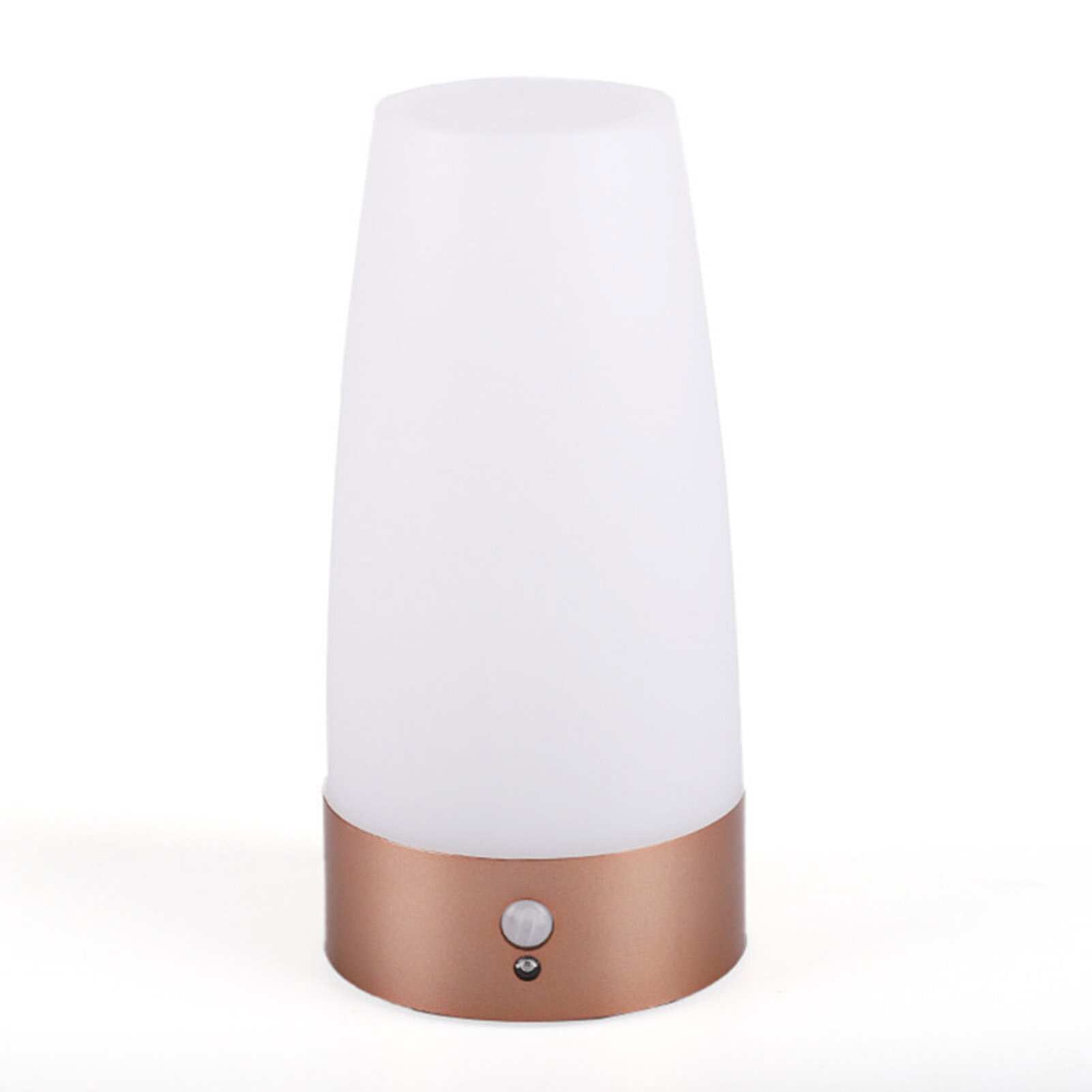 PIR Motion Sensor Light LED Desk Lamp Bedroom Night Light Battery Powered Small Table Lamp Ambient Lighting White 3 AAA Batteries 60 Lumens Steady on Mode Motion Sensor Mode Circle Type Square Type Plastic 103g 16.5*8.0*8.0cm 120g 1 Motion Sensor Lamp