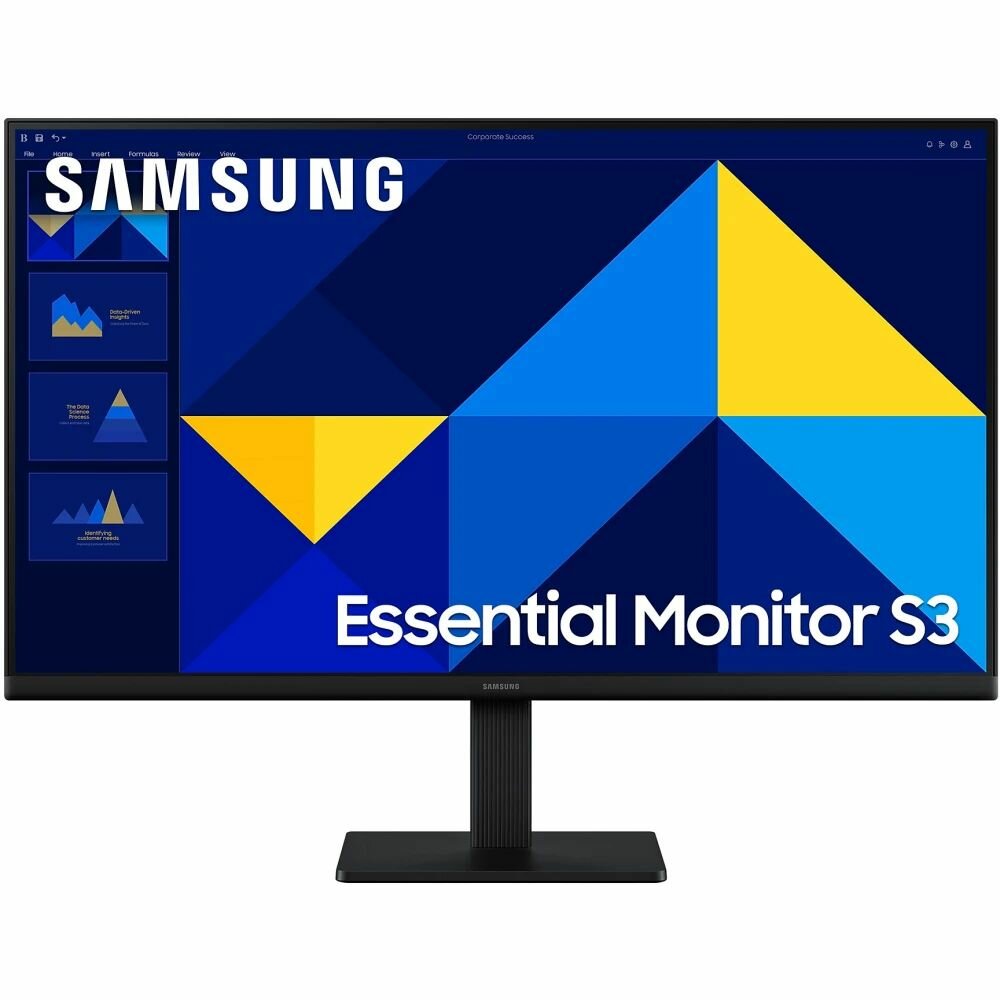 Samsung 27" Монитор LS27D300GAIXCI, черный