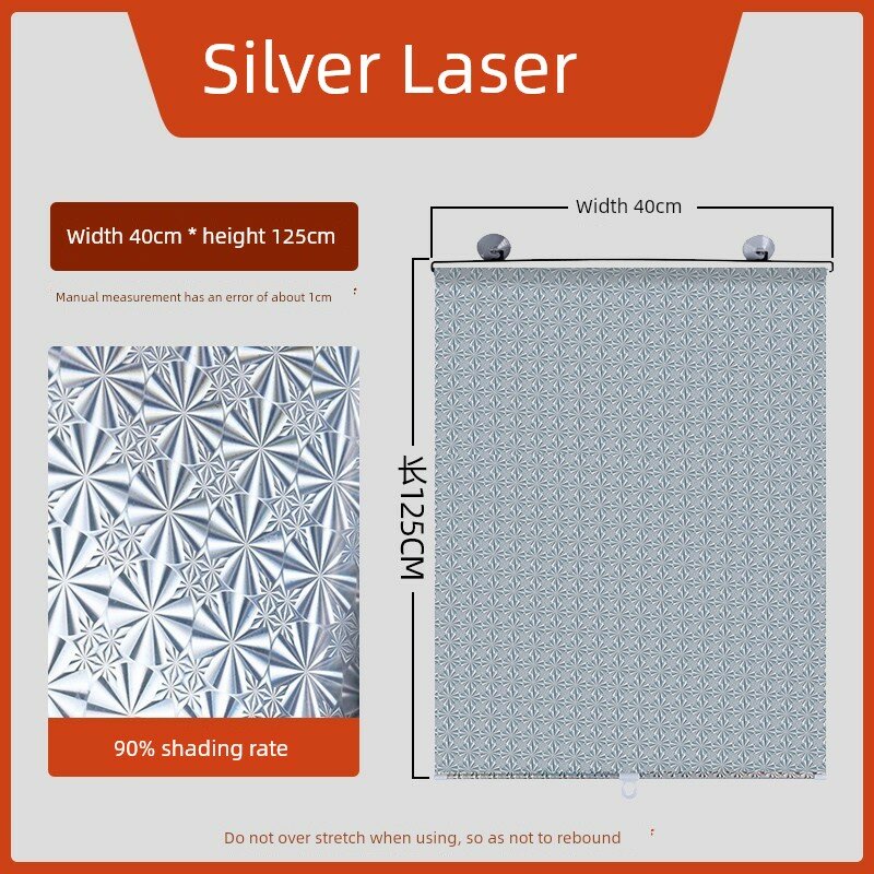 Солнцезащитная штора-рольставня для балкона, без сверления, на присосках, теплоизоляционная, для кухни, затемняющая,