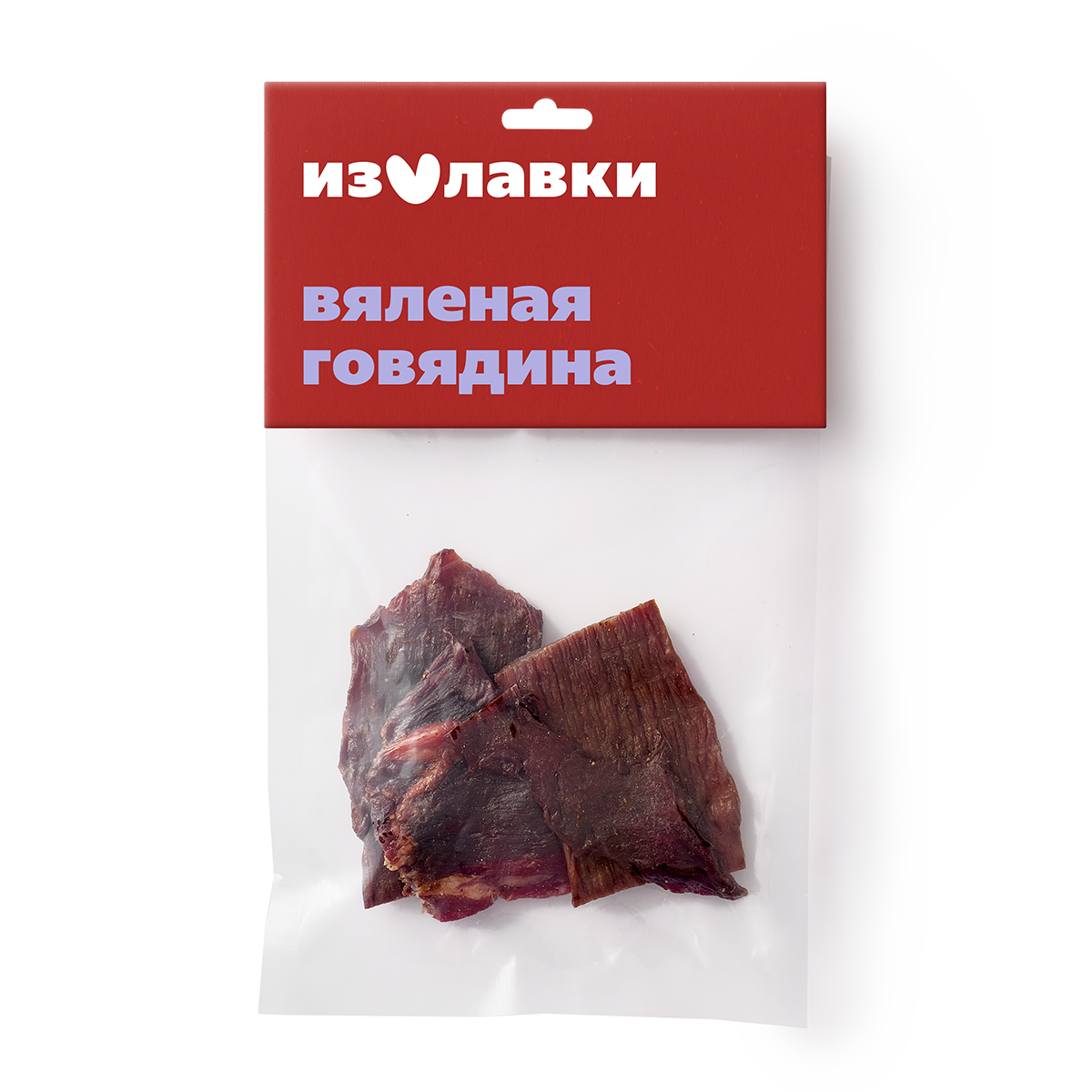 Мясо говядины «Из Лавки», нарезка, с острым перцем, вакуумная упаковка, 35 г