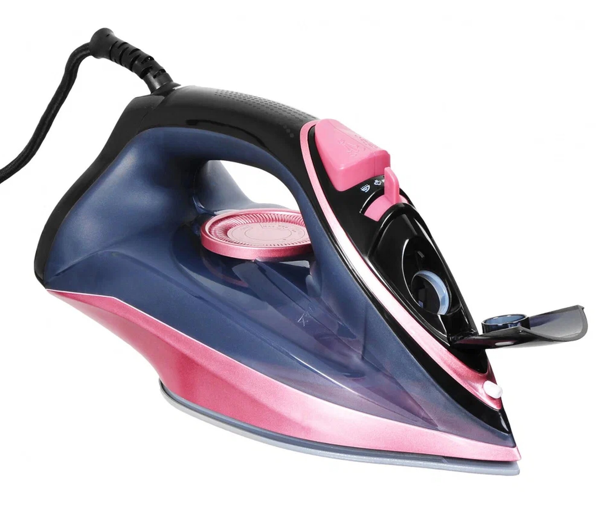 Утюг Hyundai H-SI01623, керамическая подошва, 250мл, вертикальное отпаривание