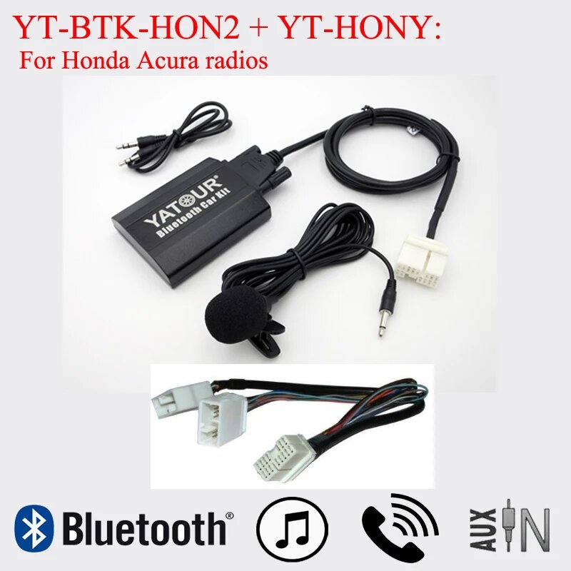 Автомобильные радиоприемники Yatour, музыкальные интерфейсы Bluetooth для Honda Accord BTK HON2 HONY