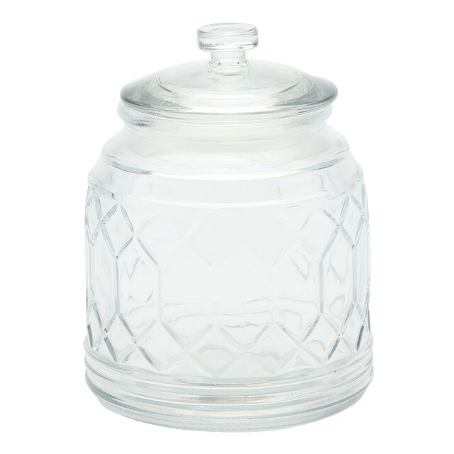 Банка для продуктов TODELIA Ретро 1,35л круглая стекло