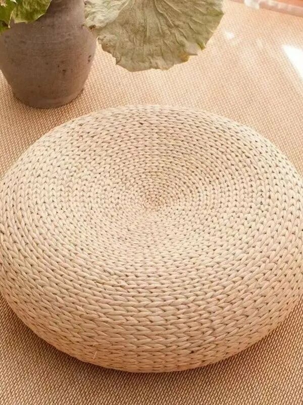 Пуф, Акрил, 50х50х17 см