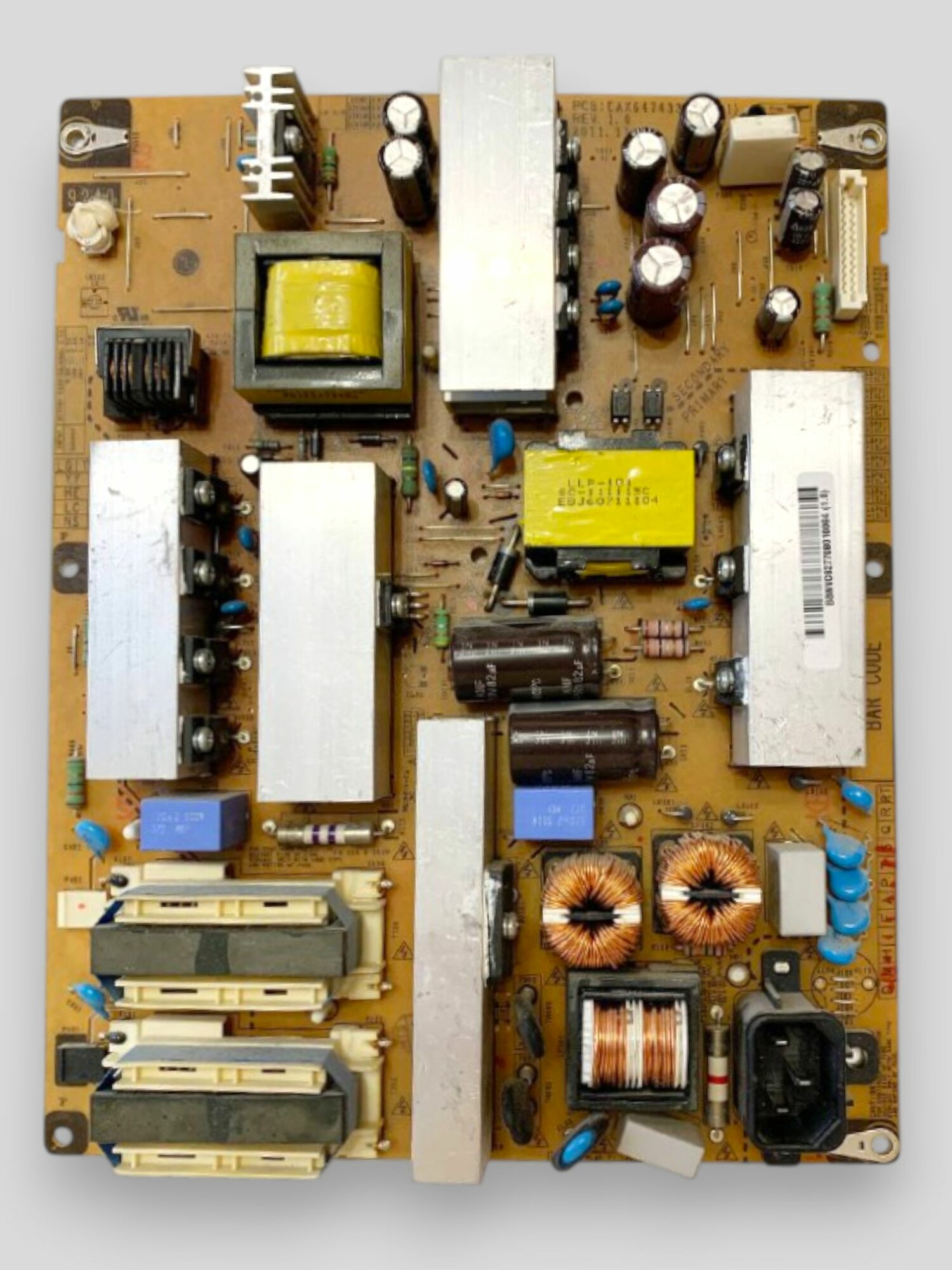 Блок питания EAX64743301(1.1) EAY62770801 LGP42-10LF REV1.0 для телевизора 42LK430