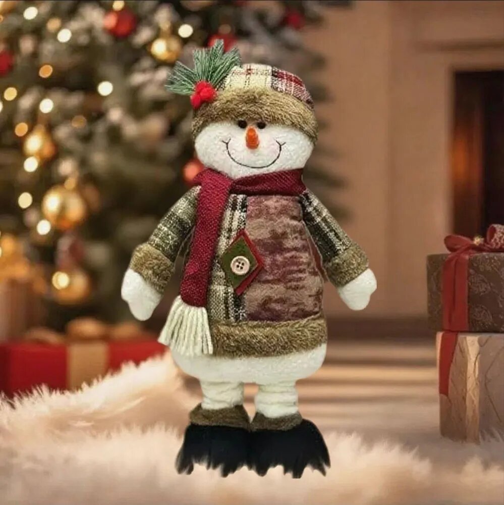 Игрушка под елку, Снеговик, Снеговик Красивый цвет C963, высота 50см