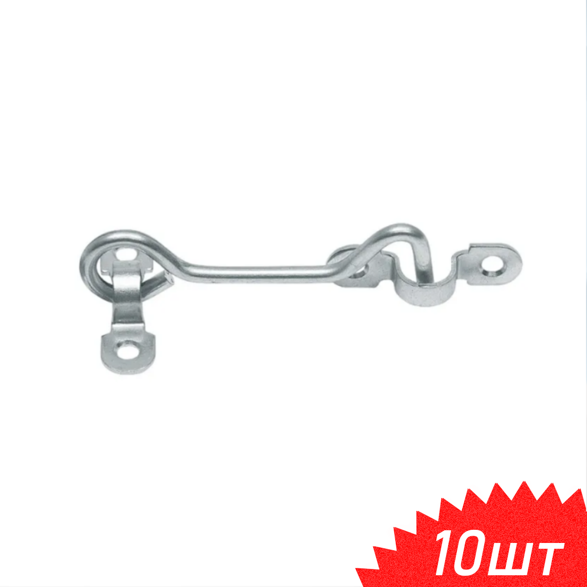 Крючок ветровой КР-75 цинк, 10 шт