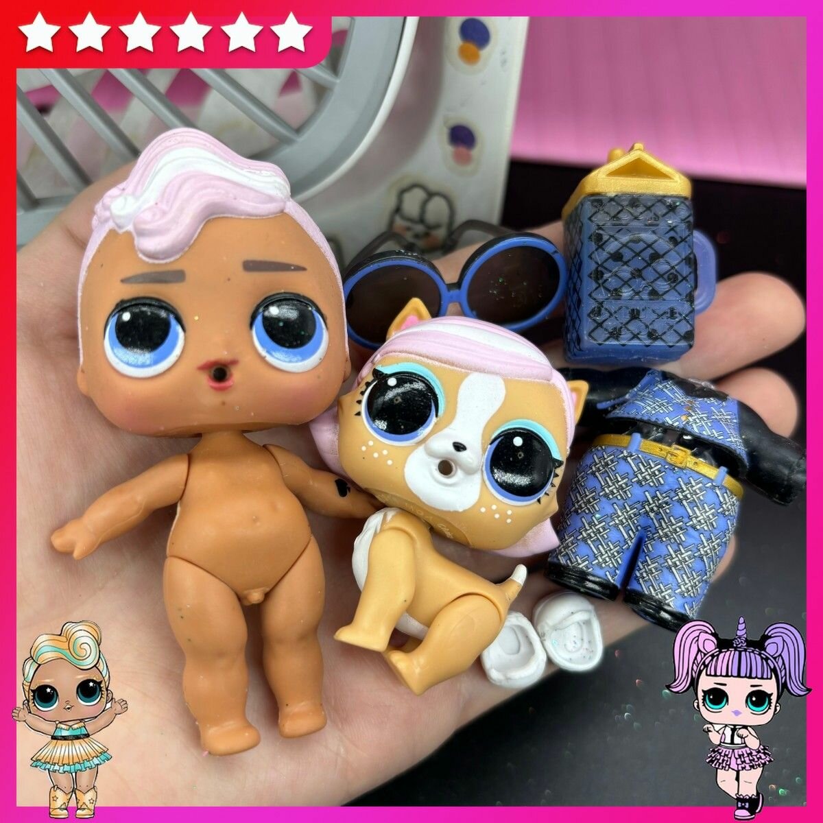 Куклы ЛОЛ, куклы для девочек DIY набор игрушек