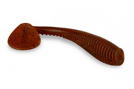 Приманка силиконовая (мягкая) AKKOI DIPLOMAT (DI60-OR21 / 2,4" / OR21)