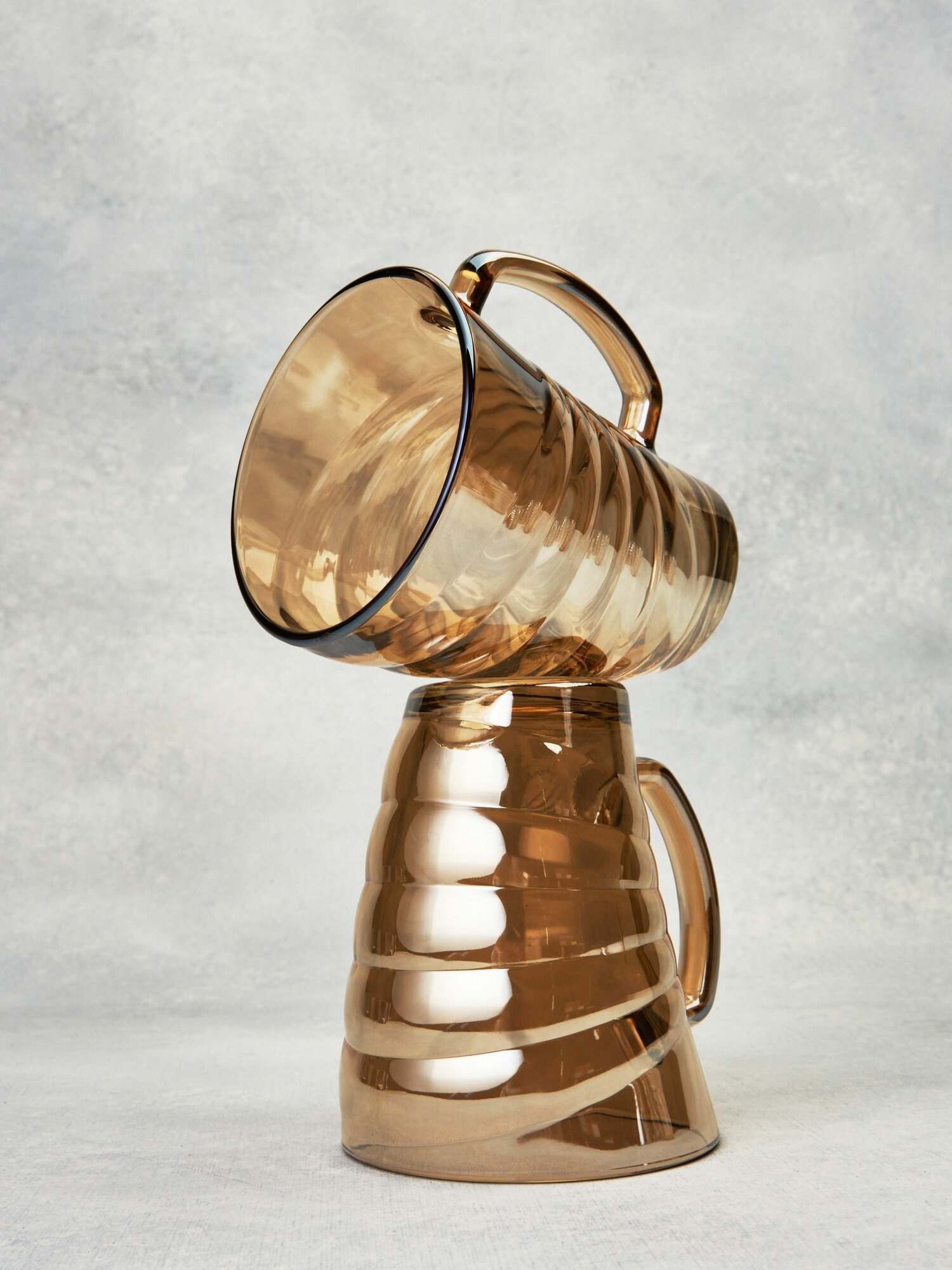 Кружки Glasstar exclusive "Parus Honey", 2 шт, 320 мл
