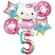 Набор шаров Hello Kitty с цифрой 5, 51 см