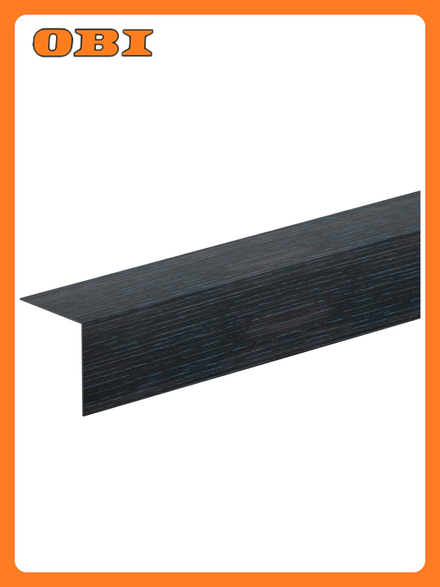 Угол ПВХ идеал 302 венге черный 30Х30Х2700ММ