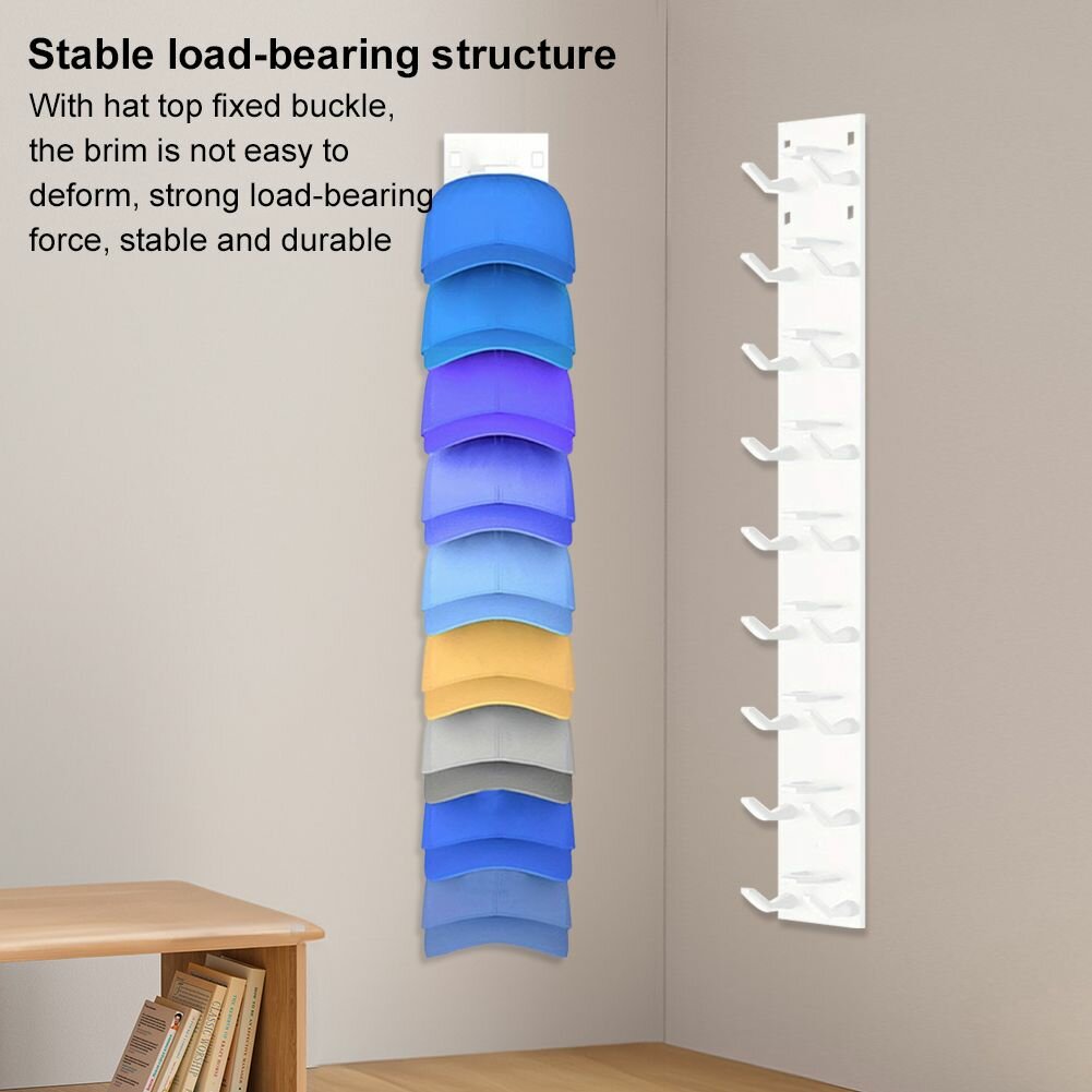 Держатели для настенных кепок вмещают до 9 шляп, органайзер для шляп, стойка для хранения бейсбольных кепок