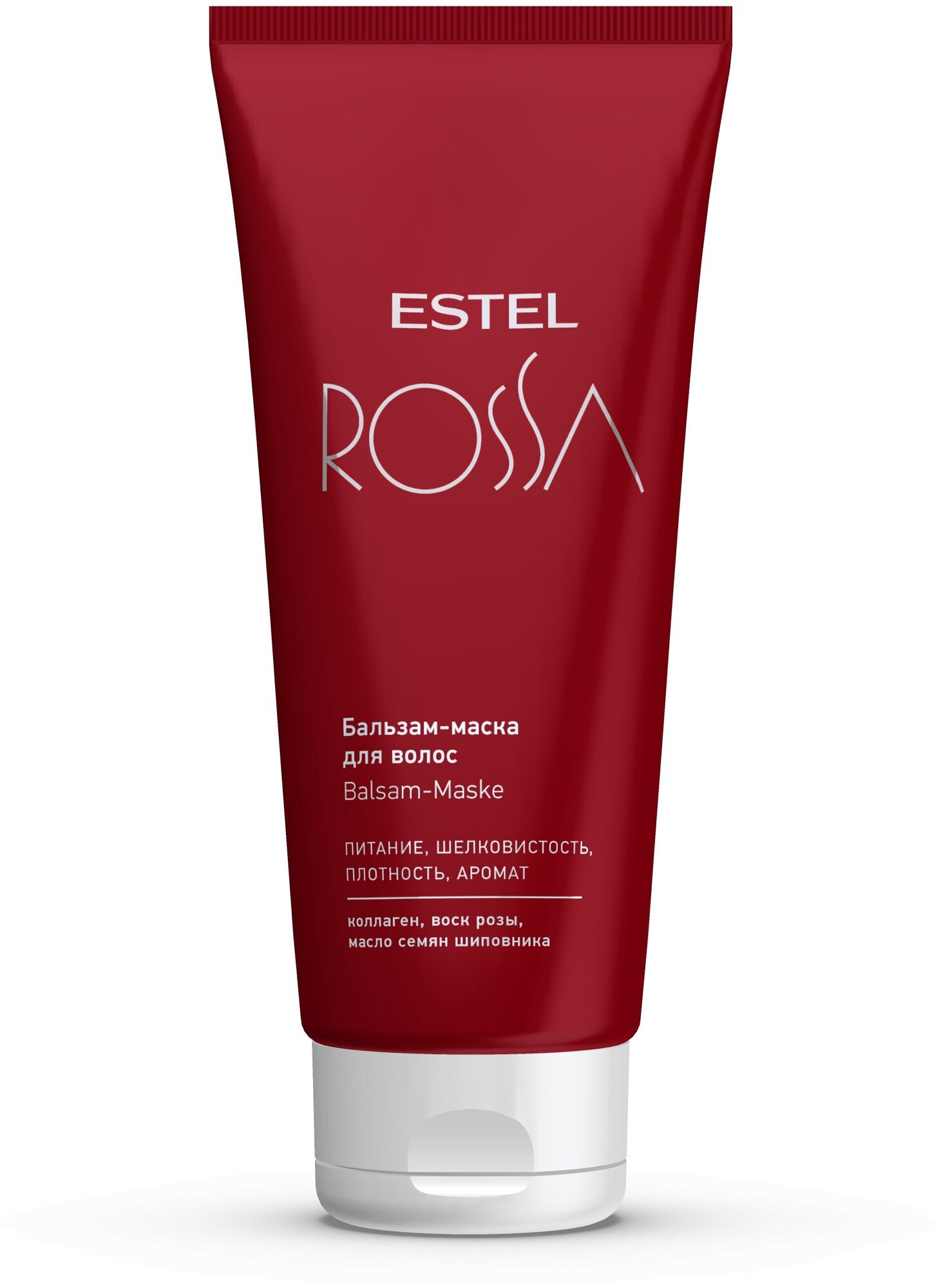 Бальзам-маска для волос ESTEL Rossa с коллагеном, питание и шелковистость, 200 мл