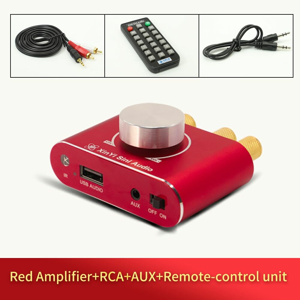 Беспроводной усилитель BT 5.1 50Вт 2 для дома/авто