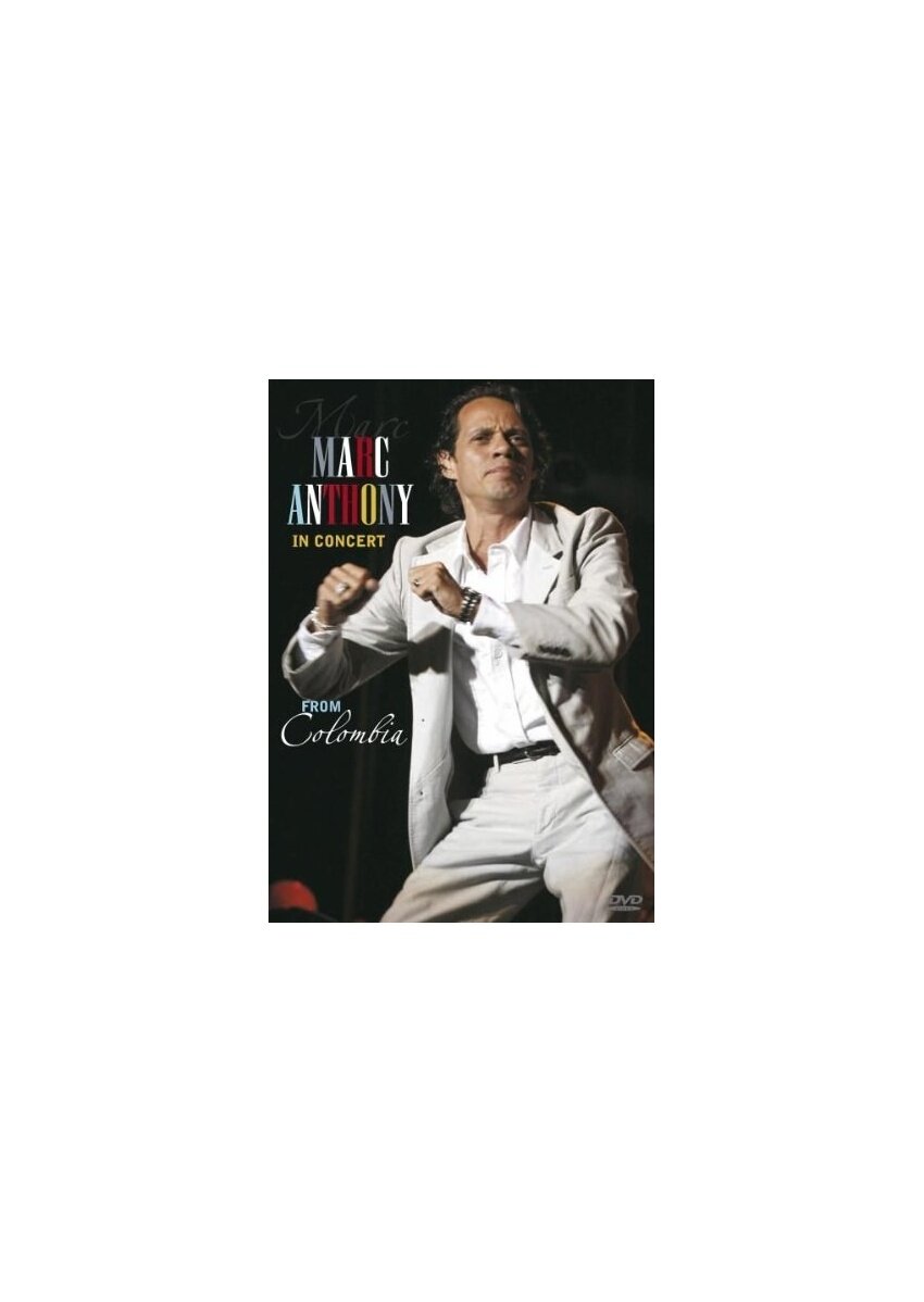 Marc Anthony - Live From Colombia (DVD). 1 DVD