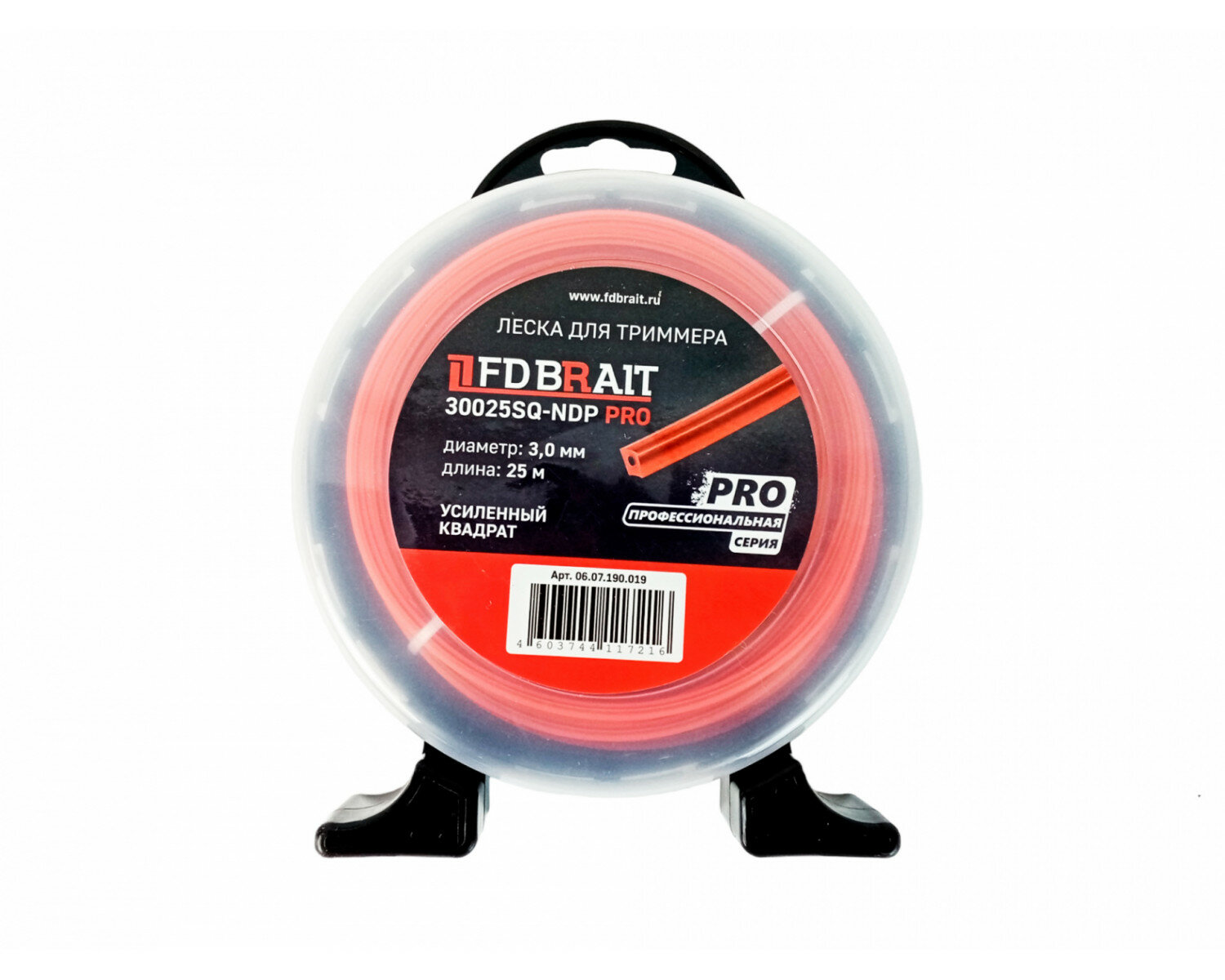 Леска 3.0 мм х 25 м (квадрат усиленный) BRAIT 30025 SQ-NDP PRO