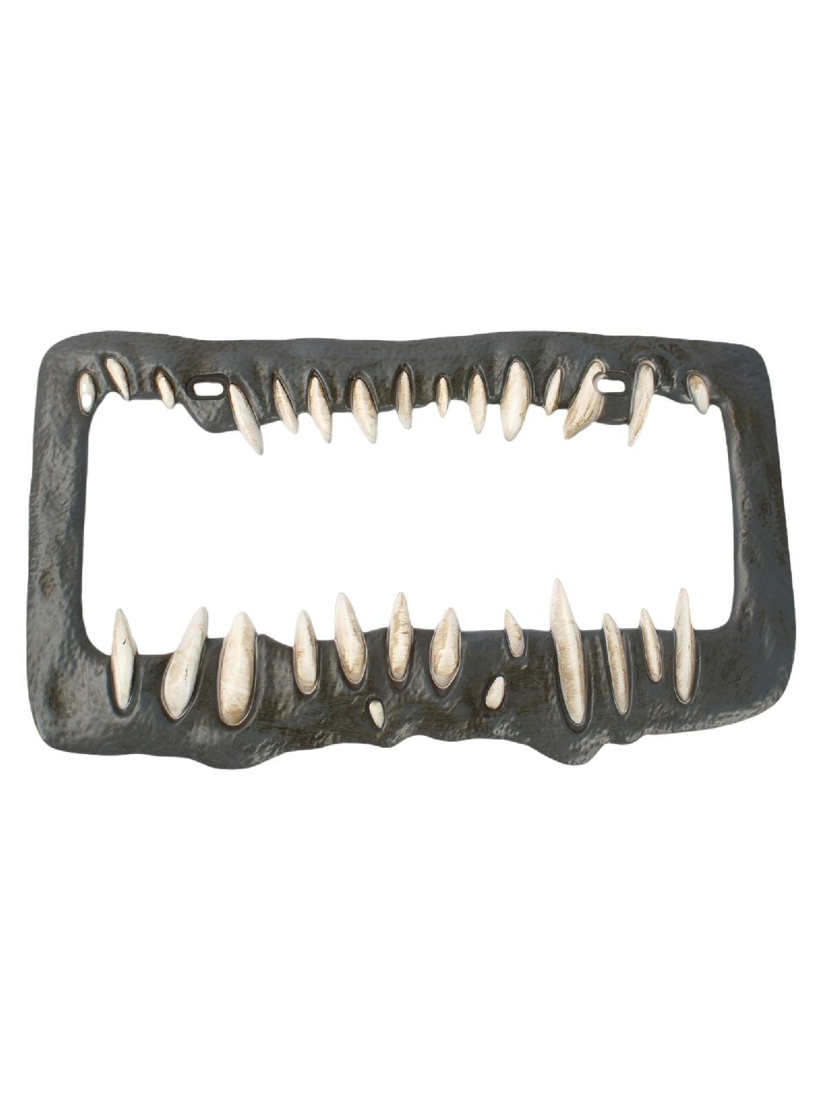 Рамка для номерного знака Teeth, декоративная крышка, простая установка для автолюбителей