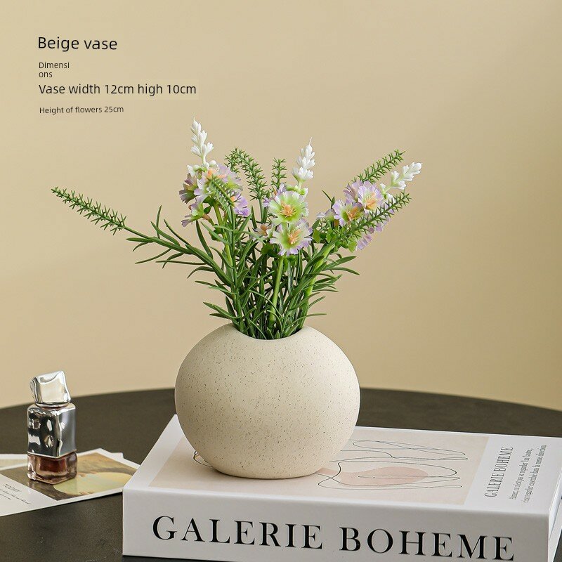 Искусственный букет из роз и гортензий для декора гостиной, столовой, прихожей, полки, спальни, тумбы под телевизор,