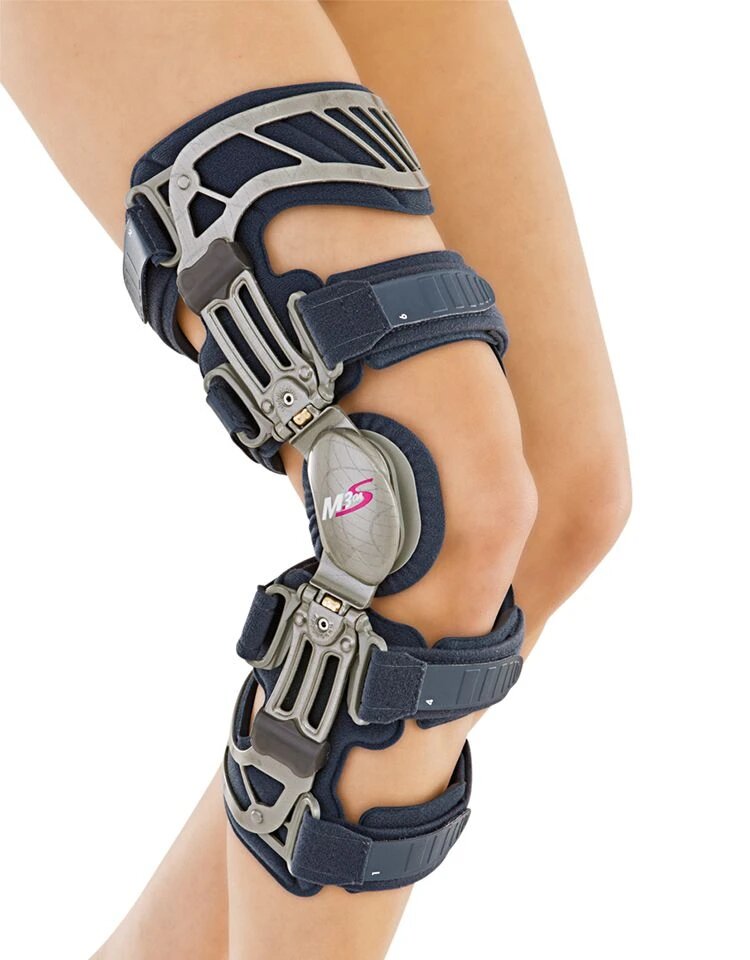 Ортез на коленный сустав medi M.3s OA, размер - m(левый), серый