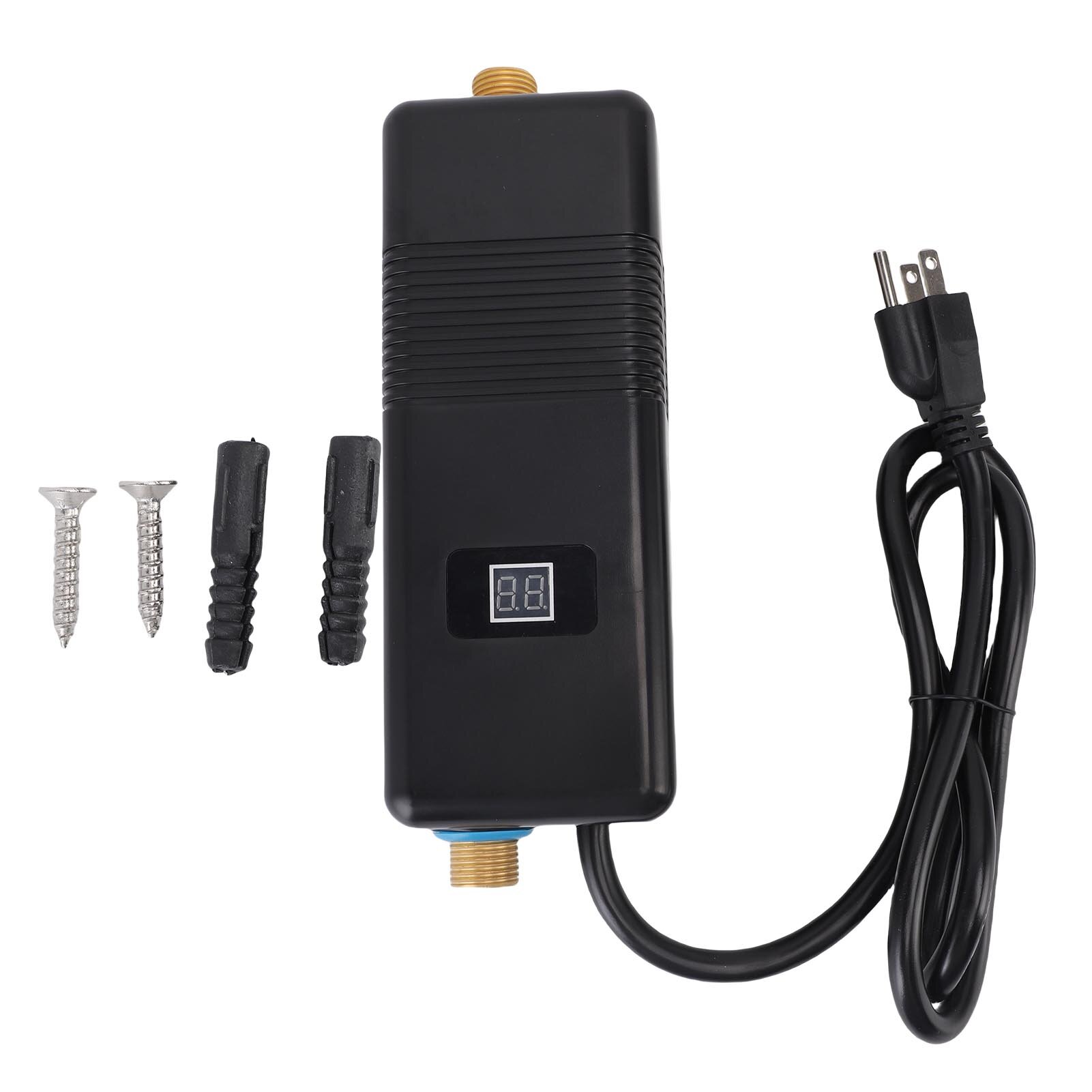 Электрический водонагреватель 3S с разъемом G1/2 для кухни, общежития, ванной комнаты, автодома, вилка стандарта США, 110 В, 3000 Вт.