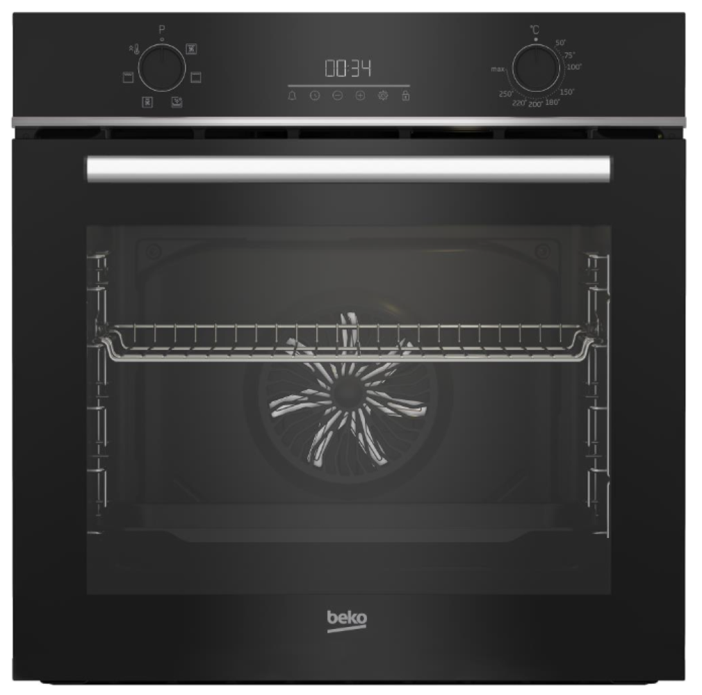 Духовой шкаф BEKO BIOC1431KBNC, конвекционный, LED-дисплей, 72л