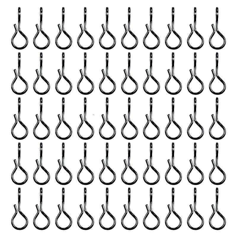 Быстросъемные застежки для рыбалки, 50 шт, L