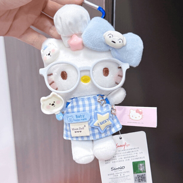 [Аутентичный] Подвеска для ключей Chef Kitty, милый плюшевый кукла, креативный подарок для лучшего друга