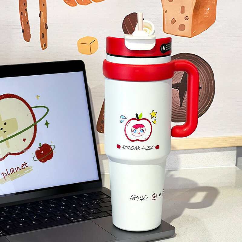 Bottle apple new stainless steel insulated with thick walls for active lifestyle