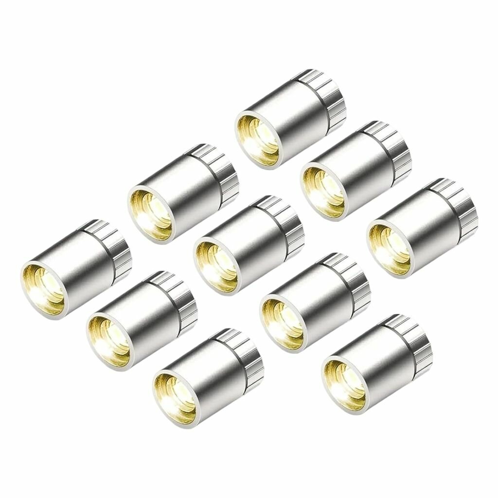 10 шт, мини-светодиодная лампа Mini LED Светло-желтого цвета-DKD-CJ0820