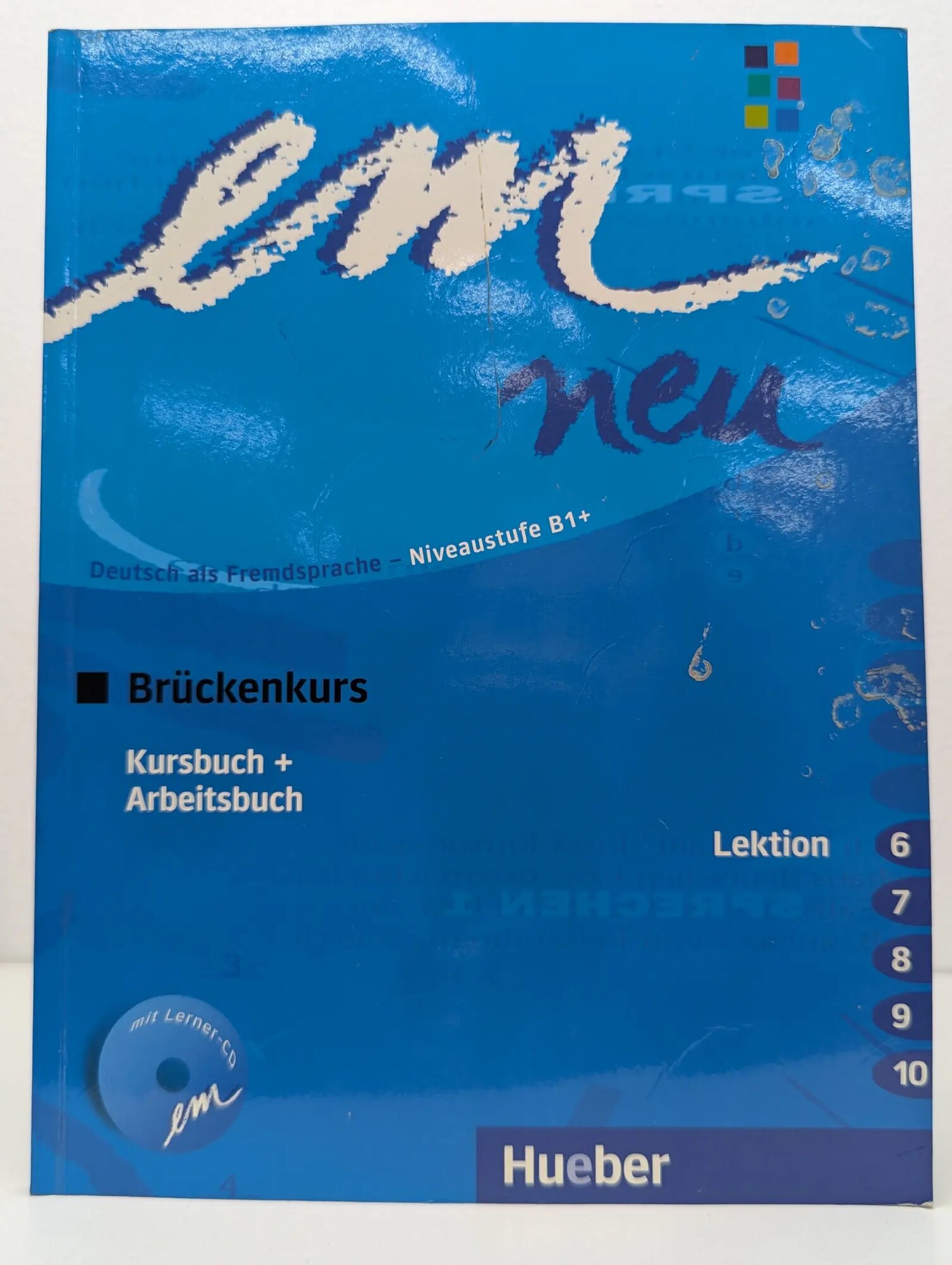 Em neu Bruckenkurs. Kursbuch + Arbeitsbuch. Lektion 6-10 Сборник 2016