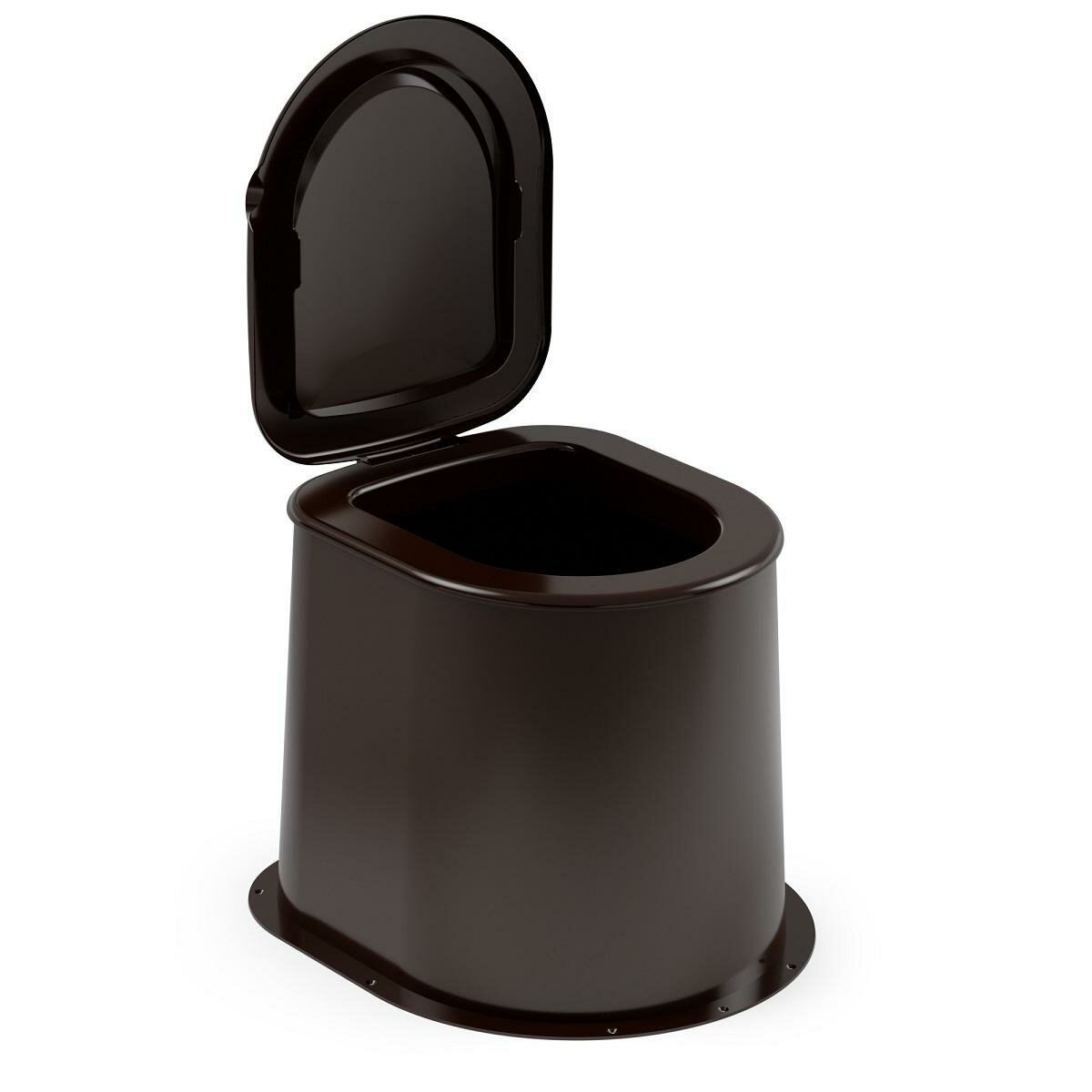 Ведро туалет дачный мокко 470*410*390 альтернатива