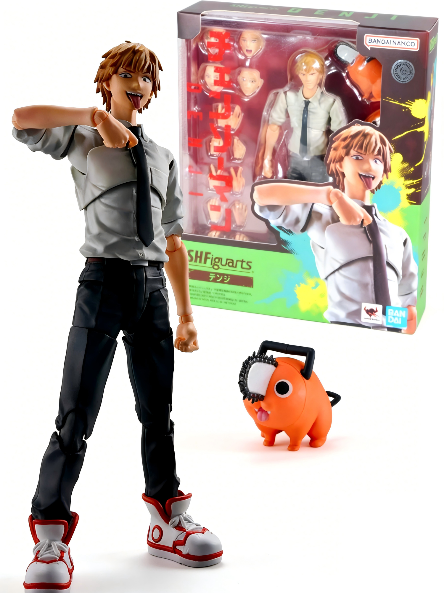 Экшн фигурка Bandai S.H.FIGUARTS Chainsaw Man, Denji, SHF Человек с бензопилой