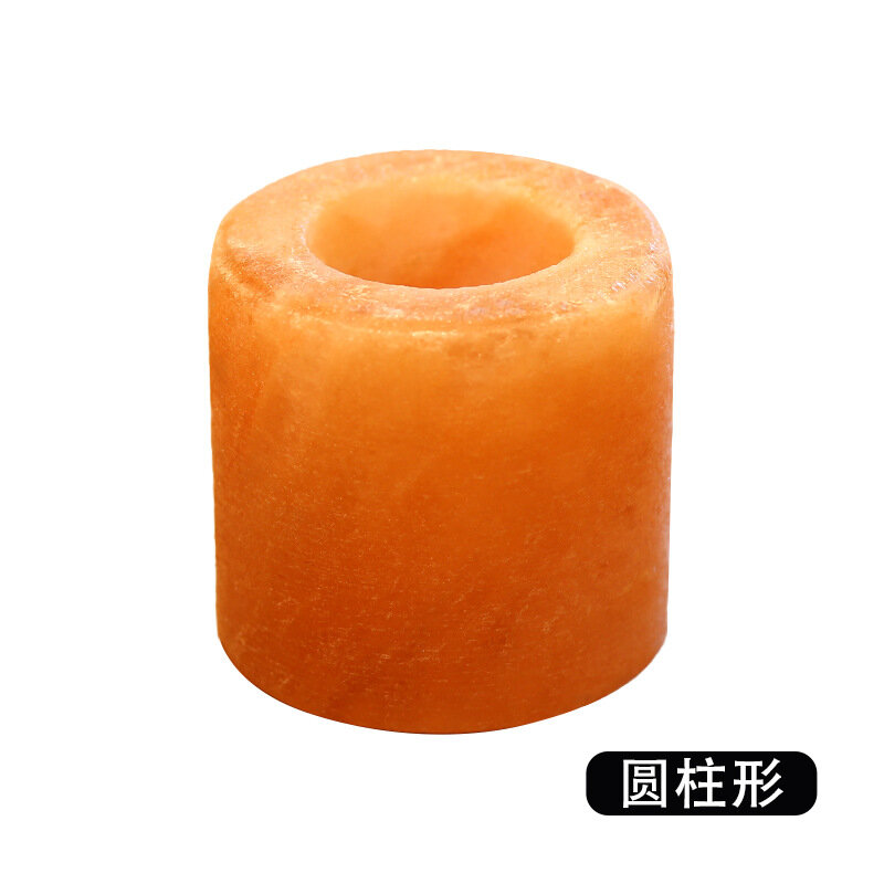 Подсвечник из камня соли Гималаев, европейский и американский стиль, домашний горячий продавец, новый подсвечник-украшение