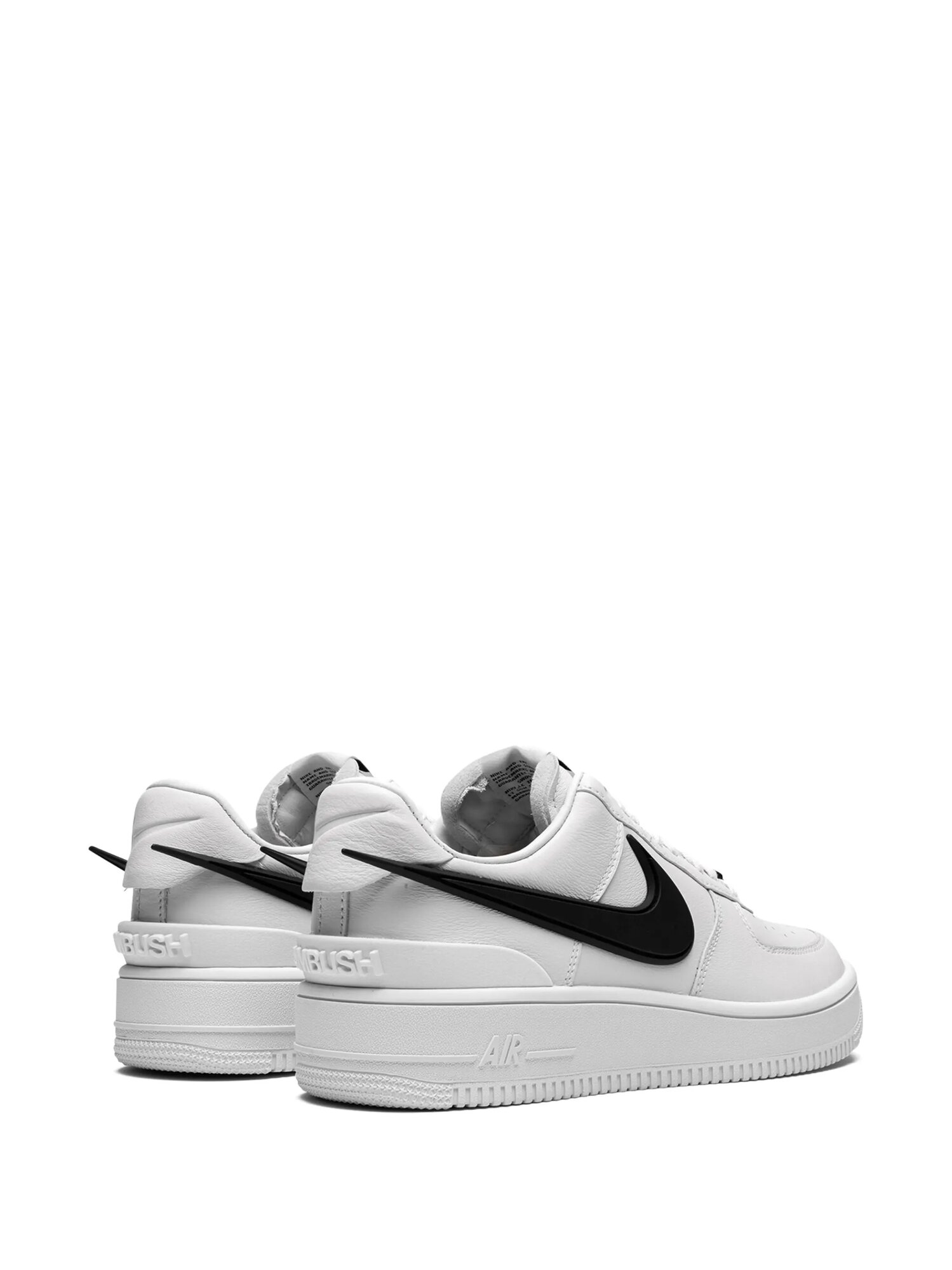 Кроссовки NIKE x AMBUSH Air Force 1 Low, размер 6.5 US, серебристый — фото 1