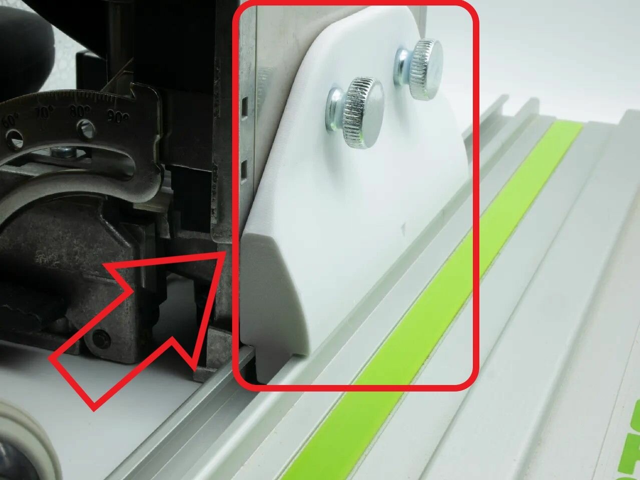 Адаптер фрезера Festool Domino к шине Festool