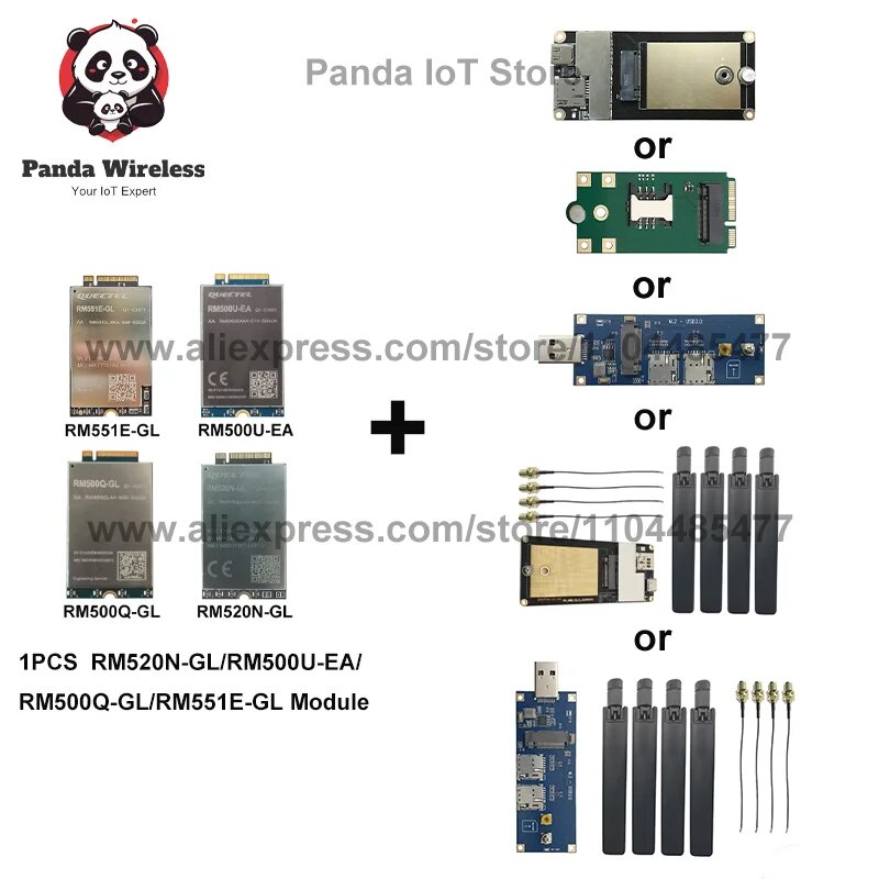 Модуль Quectel 5G RM551E-GL для IoT/eMBB — фото 1
