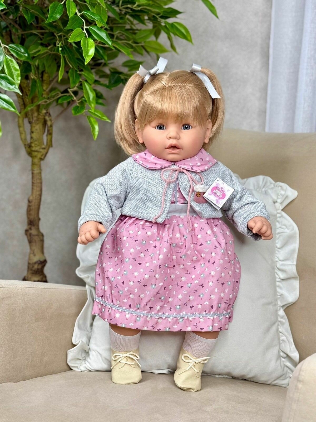 Кукла Berbesa мягконабивная 62см Dulzona