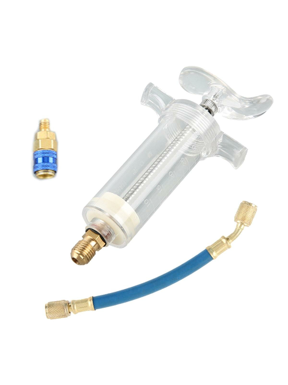 Металлические Форсунки масляной краски для кондиционера A / C R134 Инструмент для впрыска 1 унции для HVAC