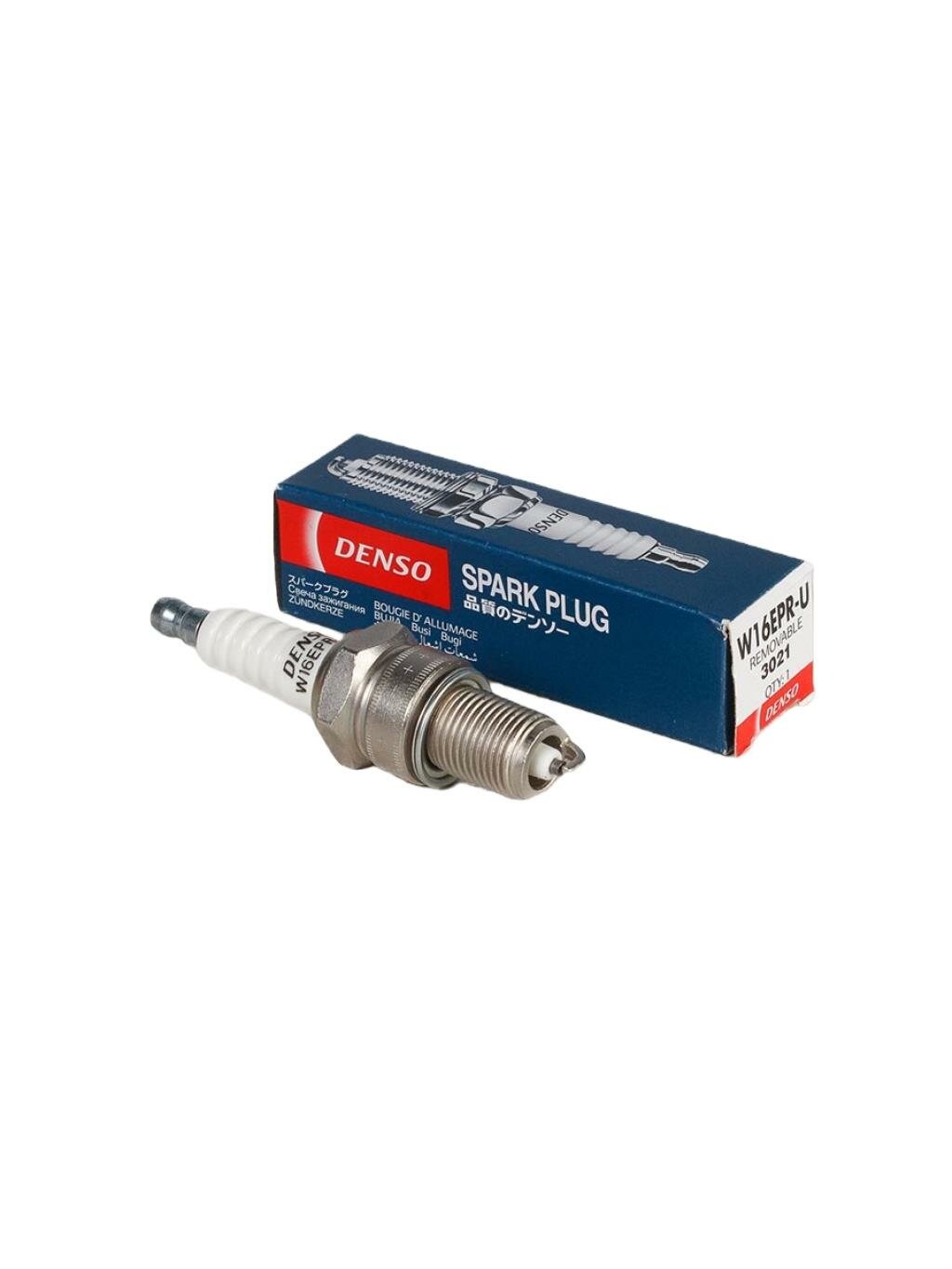 Свеча зажигания DENSO W16EPR-U DAEWOO/HONDA/MAZDA/MITSUBISHI/NISSAN/OPEL/RENAULT/ROVER/SUZUKI/TOYOTA