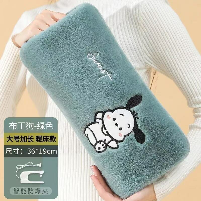 2025 Горячая бутылка с водой, перезаряжаемая, взрывобезопасная, теплая водяная сумка, национальный стандарт, мультяшный плюшевый милый грелка для рук, сумка для грелки, теплая для ребенка